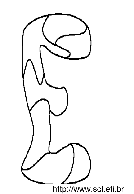 Desenhos De Letra E Para Colorir Desenhos De Letra E Para Colorir E